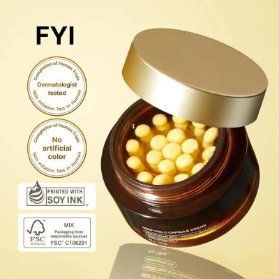 China OEM ODM brand can customize vitamin C Camellia private brand face cream with deep moisturizing and anti wrinkle effect suitable for all skin types for sale