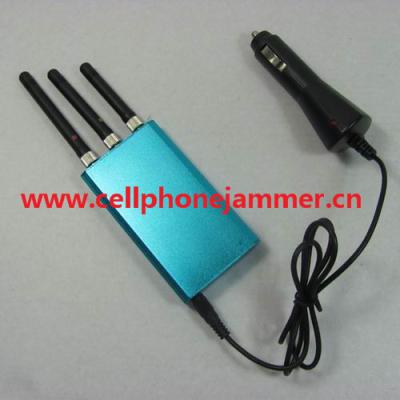 China Mini Size Medium Power Cellphone Jammer for sale