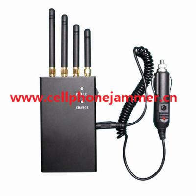 China 4 Band 2W Portable Mobile Phone Jammer for 4G LTE for sale
