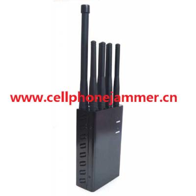 China 8 Antenna Handheld Jammers WiFi GPS Lojack and 3G 4GLTE 4GWimax Phone Signal Jammer for sale