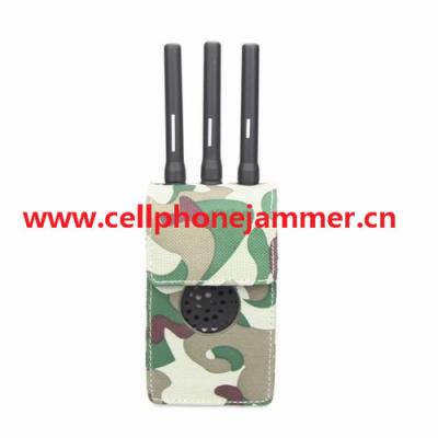 China Camouflage Design Fabric Material Portable Jammer Case for sale