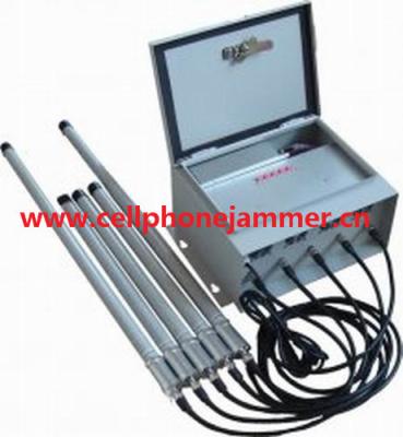 China Waterproof 75W High Power 3G Mobile Phone Signal Jamme for sale