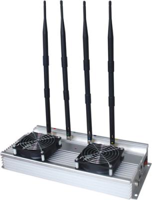 China High Power (45W) indoor Cell phone Jammer +Omni Directional Antennas for sale