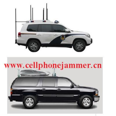 China 350W 4-8bands High Power Drone Jammer Jammer up to 2000m for sale