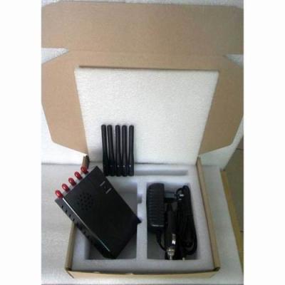 China Selectable Handheld 3G 4G LTE All Phone Signal Blocker & GPS Jammer for sale