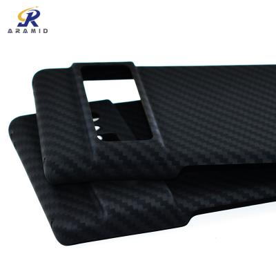 Cina Cassa sottile eccellente antiurto del telefono della fibra di 0.65MM il Kevlar Aramid per il pixel 6 di Google in vendita