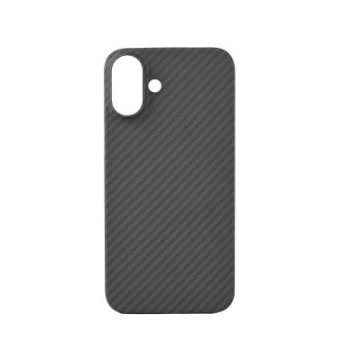 China Super Thin Luxury Design Aramid Carbon Fiber Phone Case for iPhone 16 Pro with Dirt-resistant Protection for sale