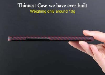 China Huawei Mate 30 RS Matte Finish Red Aramid Fiber Phone Case for sale