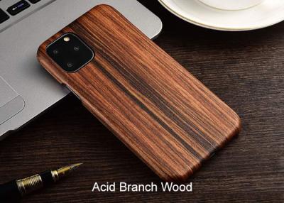Cina Cassa di legno del telefono incisa iPhone 11 in vendita