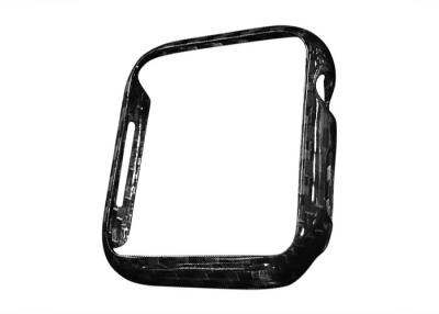 China Antifingerprint Glossy Carbon Fiber Apple Watch Case for sale