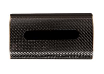 China corrosion resistant 3K Glossy Carbon Fiber Tissue Paper Box for sale