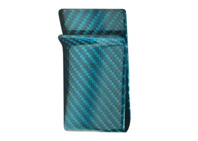 China Multi Color Thermal Shock Resistant Real Carbon Fiber Money Clip for sale