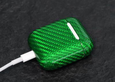 China Caso real confortável de Airpods da fibra do carbono da anti queda à venda