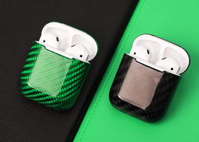 China Caso real confortável de Airpods da fibra do carbono da anti queda à venda