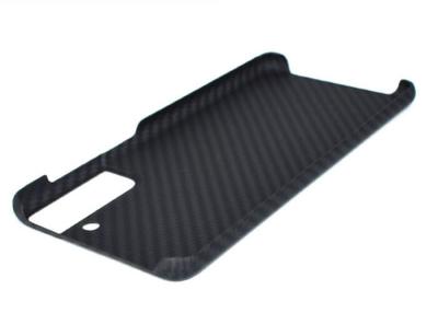 China Samsung S21 Half Cover Aramid Fiber Phone Case Carbon Case for sale