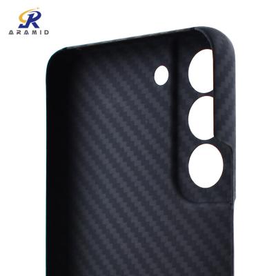China Minimalism Textured Aramid Fiber Phone Case For Samsung S22 for sale