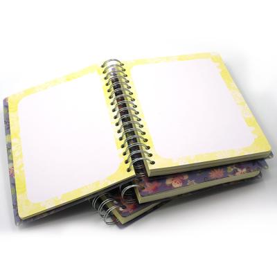 China Frosted Spiral Notebook Printing Plastic Cover Bound Diray Custom 65C for sale