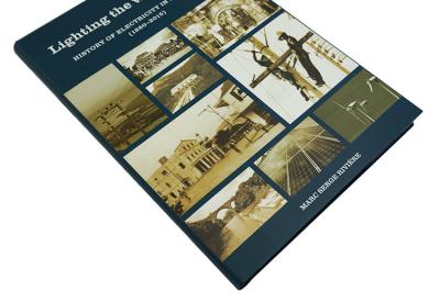 Cina Tessuto di tela 210pages di servizi di stampa del libro dalla copertina rigida A4 in vendita