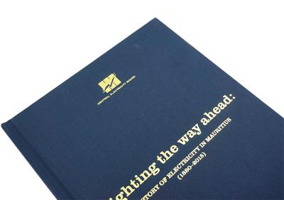Cina Tessuto di tela 210pages di servizi di stampa del libro dalla copertina rigida A4 in vendita
