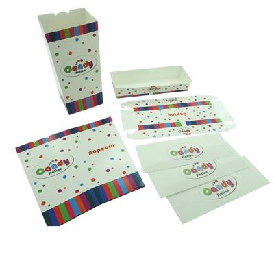 Cina Stampa su ordinazione del pacchetto CMYK di Tray Popcorn Paper Box Food del hot dog in vendita