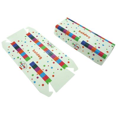 Cina Stampa su ordinazione del pacchetto CMYK di Tray Popcorn Paper Box Food del hot dog in vendita