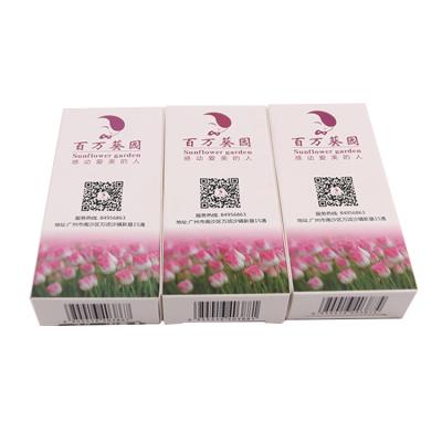 Cina stampa offset d'imballaggio cosmetica delle scatole del bordo bianco 350gsm con Hang Hole in vendita