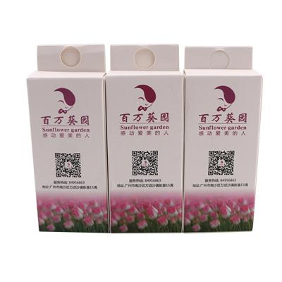 Cina stampa offset d'imballaggio cosmetica delle scatole del bordo bianco 350gsm con Hang Hole in vendita