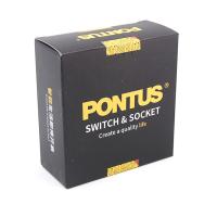 China 400gsm Fully Black Packaging Box Printing With Auto - Lock Bottom for sale