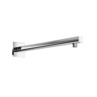 China Silver Square / Recetangle Mixer Shower Head Extended Shower Arm for sale