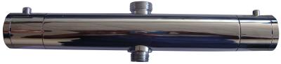 China Exposed Thermostatic Shower Bar Mixer Valve / 1 Way Wall Mount Shower Faucet for sale