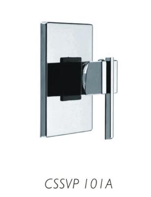 China Square Concealed Bath Taps With Shower Mixer With 40mm Ceramic Cartridge for sale