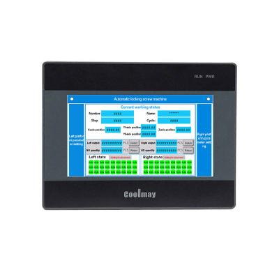 中国 産業用ヒューマン マシン インターフェイス 65536 色 32bit CPU 408mhz 4.3 インチ HMI ディスプレイ 販売のため