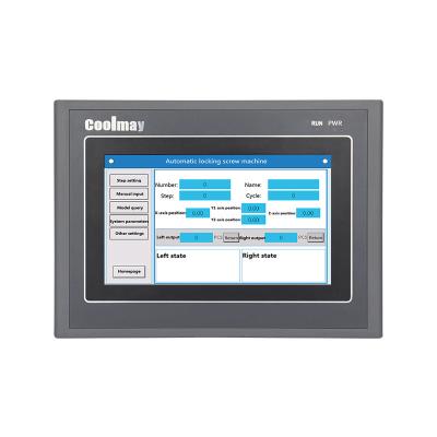 Coolmay 226*163*35.6mm HMI PLC aller in einem Prüfer des 7In Fingerspitzentablett-DC24V