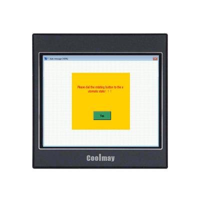 China Type C HMI-bedieningspaneel met achterlicht RS232 / RS485 ondersteunt MODBUS for sale