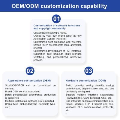 China Coolmay 4.3inch Industrial HMI Touch Panel PC 128MB RAM 400cd/m² Brightness for sale