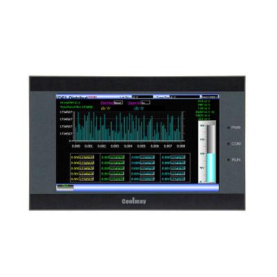 China Coolmay EX3U Series 5 Inch HMI PLC All In One with 12DI/12DO and Modbus RTU Protocol for Industrial Automation EX3U-8050H-24MT for sale