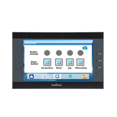 China Coolmay EX3U Series 5 Inch HMI PLC All-In-One Controller with 12DI/12DO and RS232 RS485 Communication for Industrial Automation for sale