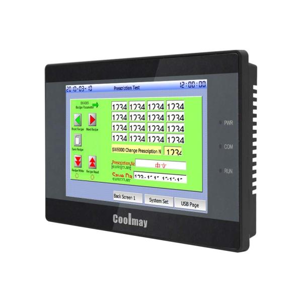 32 1つの24VDC高速脈拍4ワイヤーPlcのコントローラーのかまれた408MHz CPU HMI PLC完全に