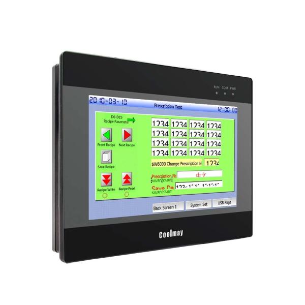 32 1つの24VDC高速脈拍4ワイヤーPlcのコントローラーのかまれた408MHz CPU HMI PLC完全に