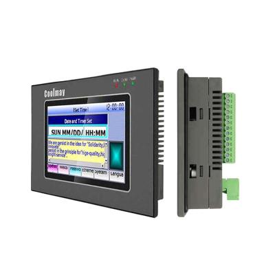 China ODM 5 Inch TFT PLC HMI PLC Combo 2 Channels Analog Outputs 20mA for sale