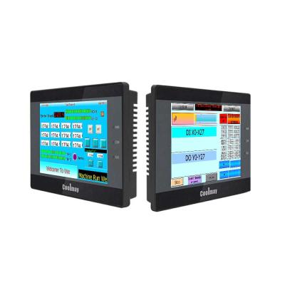 China Auto Tuning 5 Inch Touch Panel PLC MView Software Multi Channel for sale