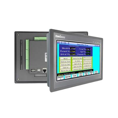 China 30DI 30DO HMI With Inbuilt PLC TFT 500mA K Type Thermocouple Relay for sale