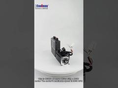 Coolmay Servo-PLC All-in-One met een 400W motor heeft een maximale snelheid van 3000 RPM