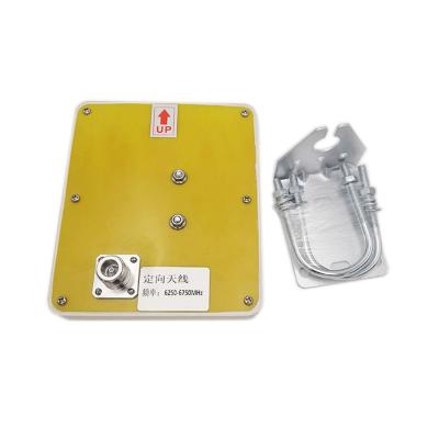 Cina Antenna orientale esterna gialla pannello piatto 6250-6750MHz UWB 13 DBi N connettore 140x120x25 in vendita