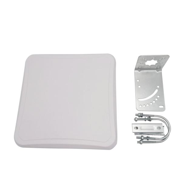 Quality Outdoor Uwb Pcb Antenna Design Flat Panel Antenna 3700-4200MHz 18dBi N Connector 260x260x35mm for sale