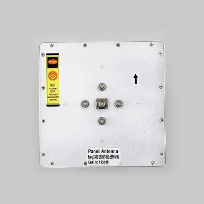 중국 2.4G5.8G 2400-2500/5150-5850M 와이파이6 12dBi 방향 와이파이 안테나 외관 단일 편광 벽에 장착 판매용