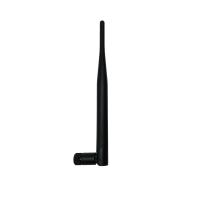China RP SMA-J 2.4G 2400-2500M Bluetooth antenna Wi-Fi router antenna omnidirectional unmanned aerial vehicle remote control folding rubber tube antenna 13x196mm for sale