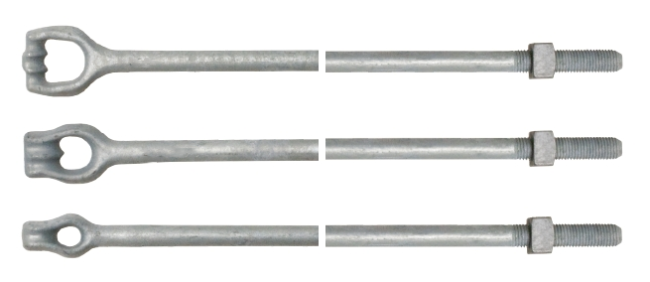 Thimble Double Triple Eye Anchor Rod Poleline