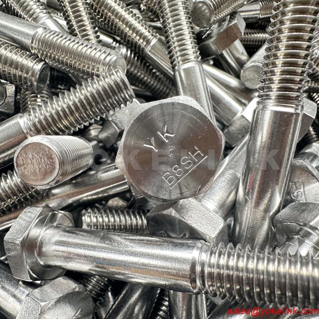 ASTM A193 B8 Threaded Bolt (4)