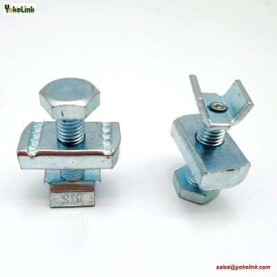 China Seismic Rod Stiffener Zinc Seismic Hanging Rod Stiffener Clamp 3/8-5/8 inch for sale